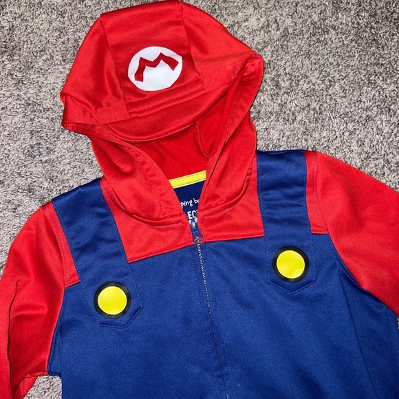 jumping beans | Jackets & Coats | Super Mario Bros Hooded Zip Jacket ...